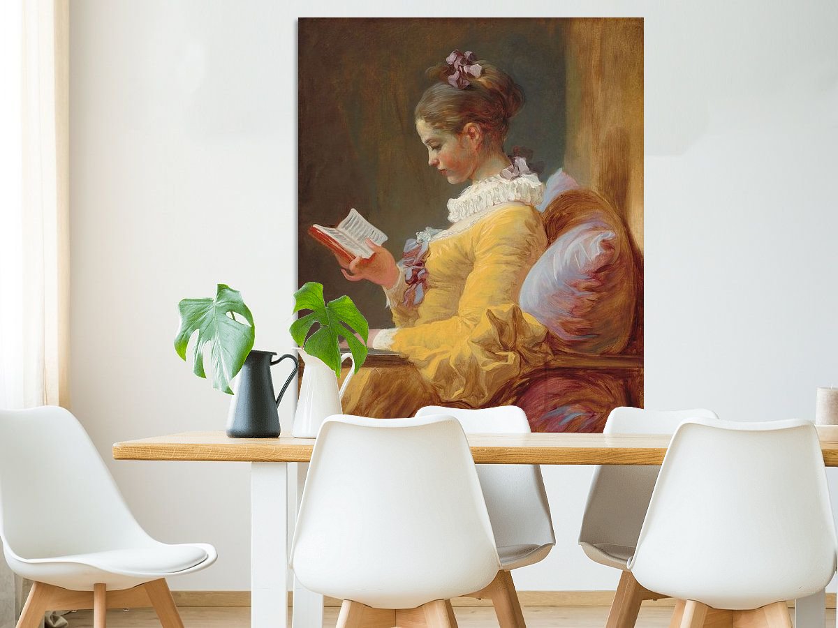 Lezend Meisje La Liseuse Van Jean Honor Fragonard Aan Je Muur lezend-meisje-la-liseuse-van-jean-honor-fragonard-aan-je-muur