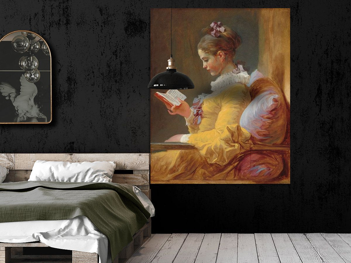 Lezend Meisje La Liseuse Van Jean Honor Fragonard Aan Je Muur lezend-meisje-la-liseuse-van-jean-honor-fragonard-aan-je-muur