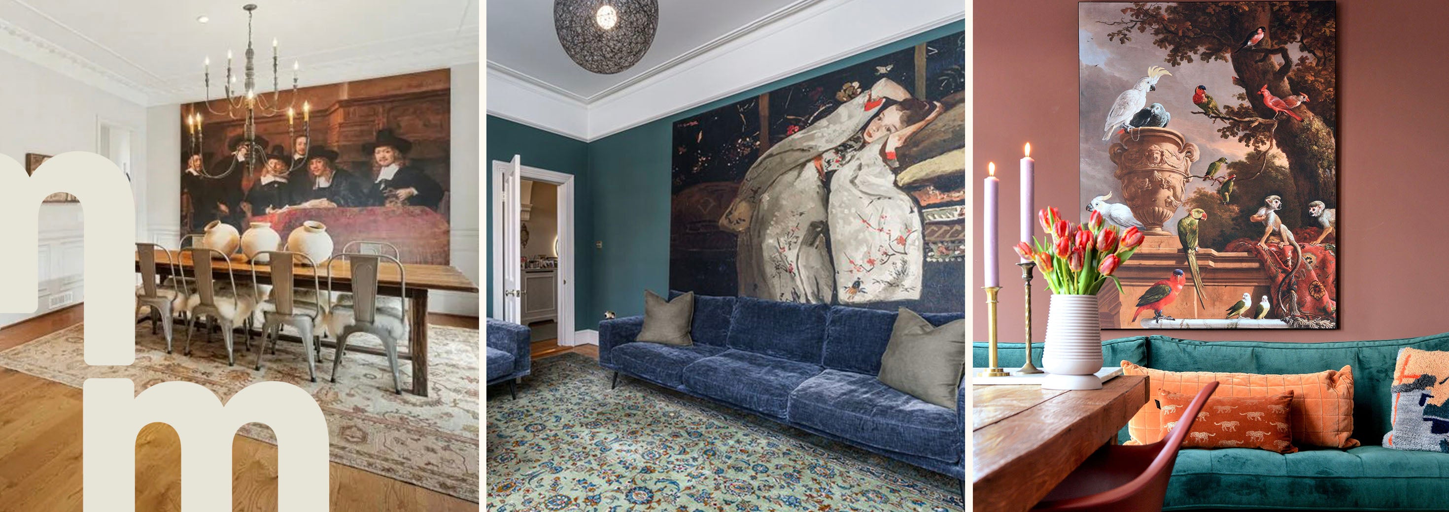 Muurmeesters - Jouw museumkunst thuis